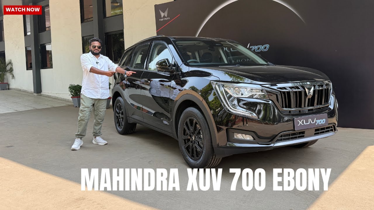 Mahindra XUV 7OO Ebony Edition | ScorpioN Carbon | Thar Roxx Mocha ...