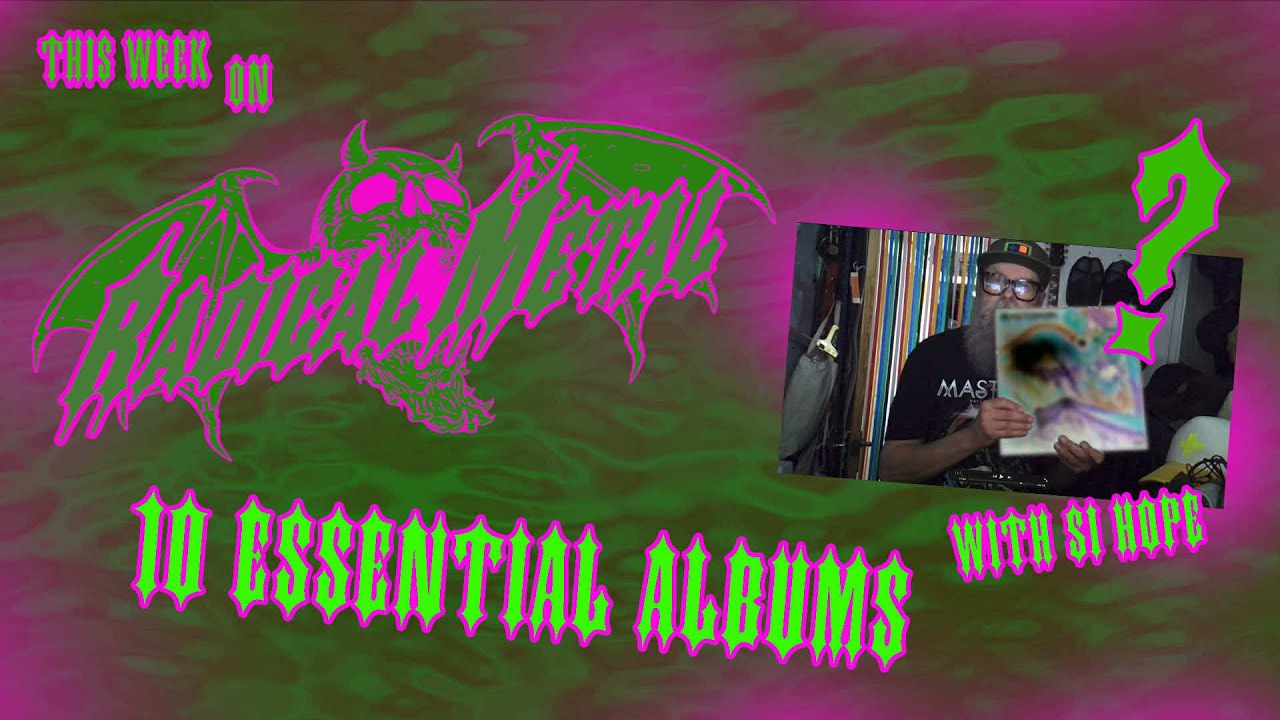 Si Shares his TOP TEN Essential Albums for Heavy Metal - YouTube