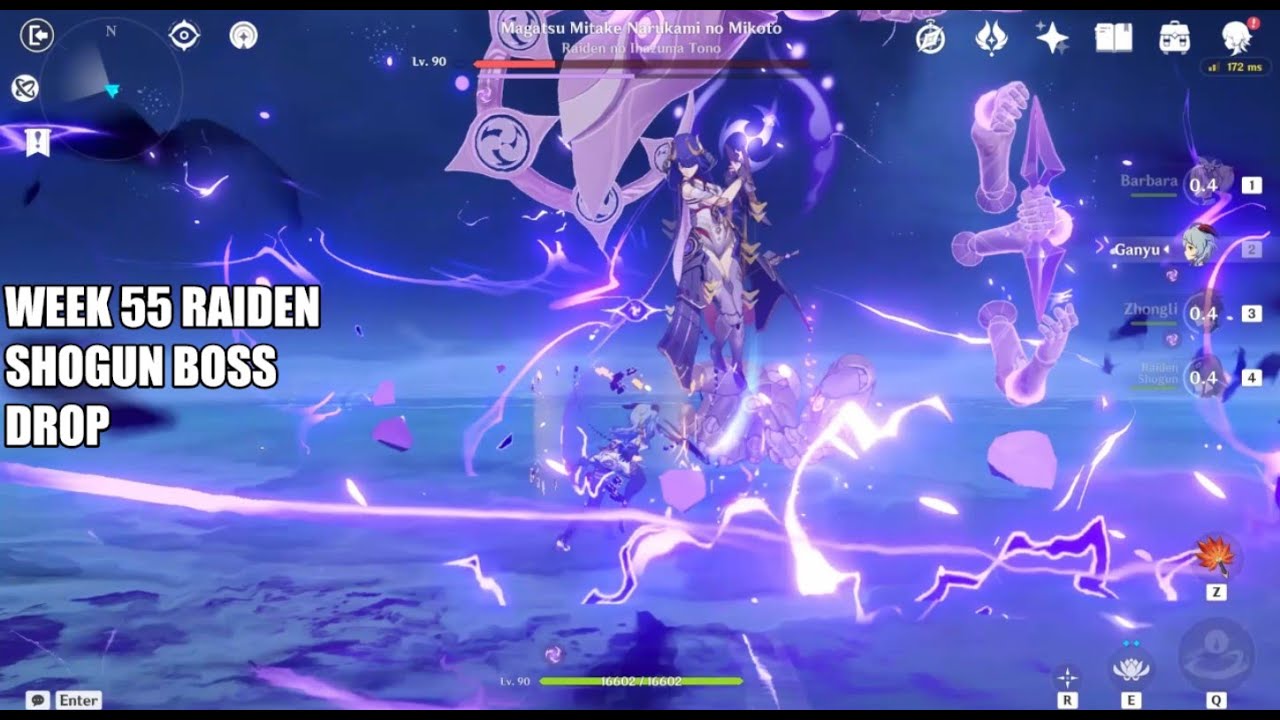 Week 56 Raiden Shogun Boss Drop | Genshin Impact - YouTube