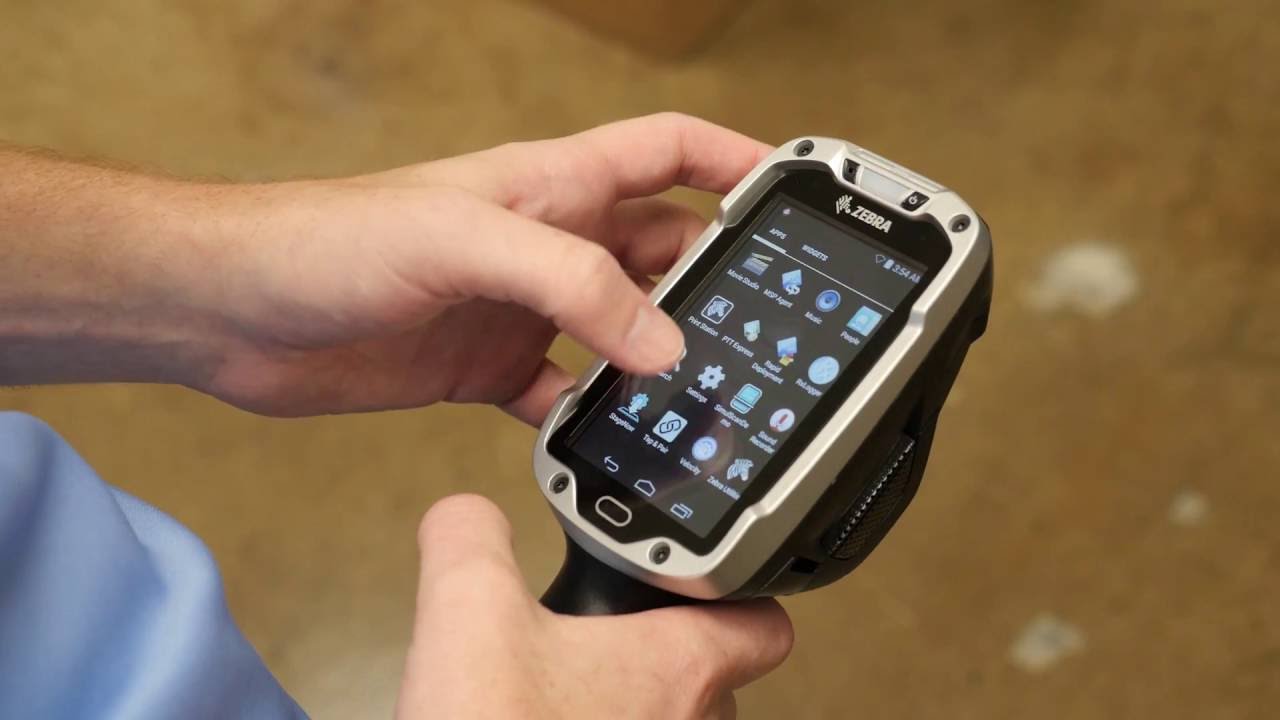 Barcodes, Inc. - Zebra TC8000 Touch Computer - YouTube