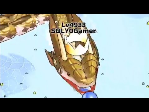 Snake clash #V114 Lv #2200 #wormszoneiobigsnakeskills - YouTube