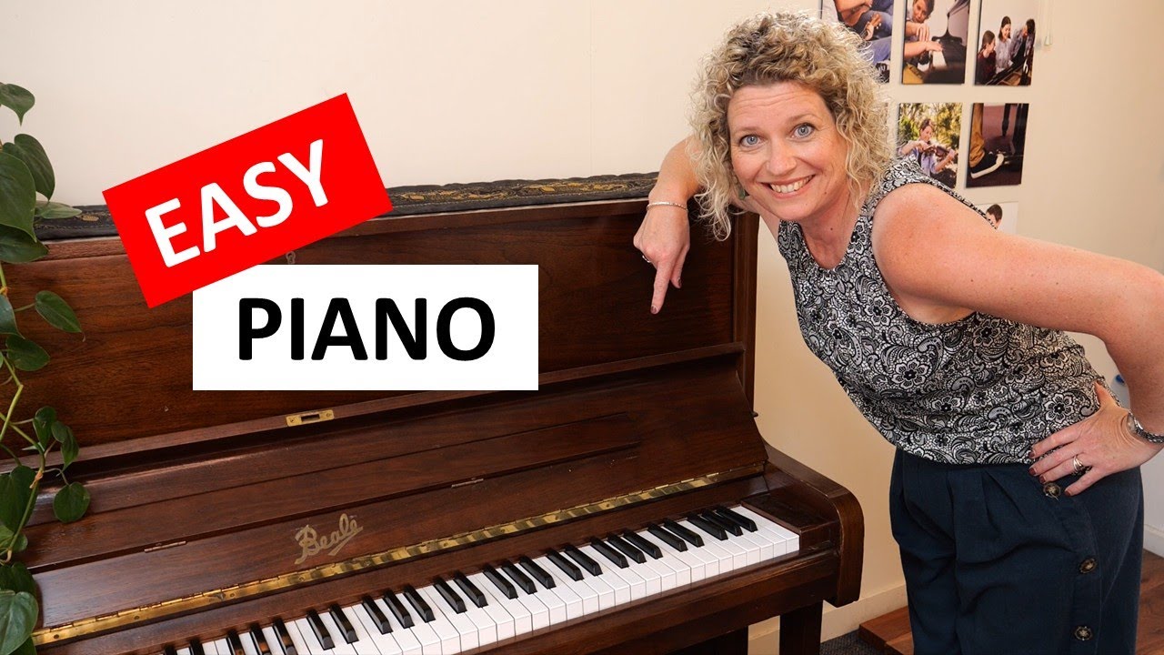 Easy & BEAUTIFUL Piano! (Piano tutorial with easy levels for beginner ...
