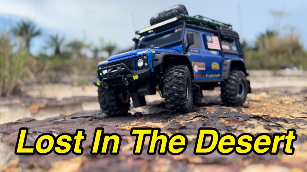 Traxxas TRX4 Defender | Lost In The Desert - YouTube
