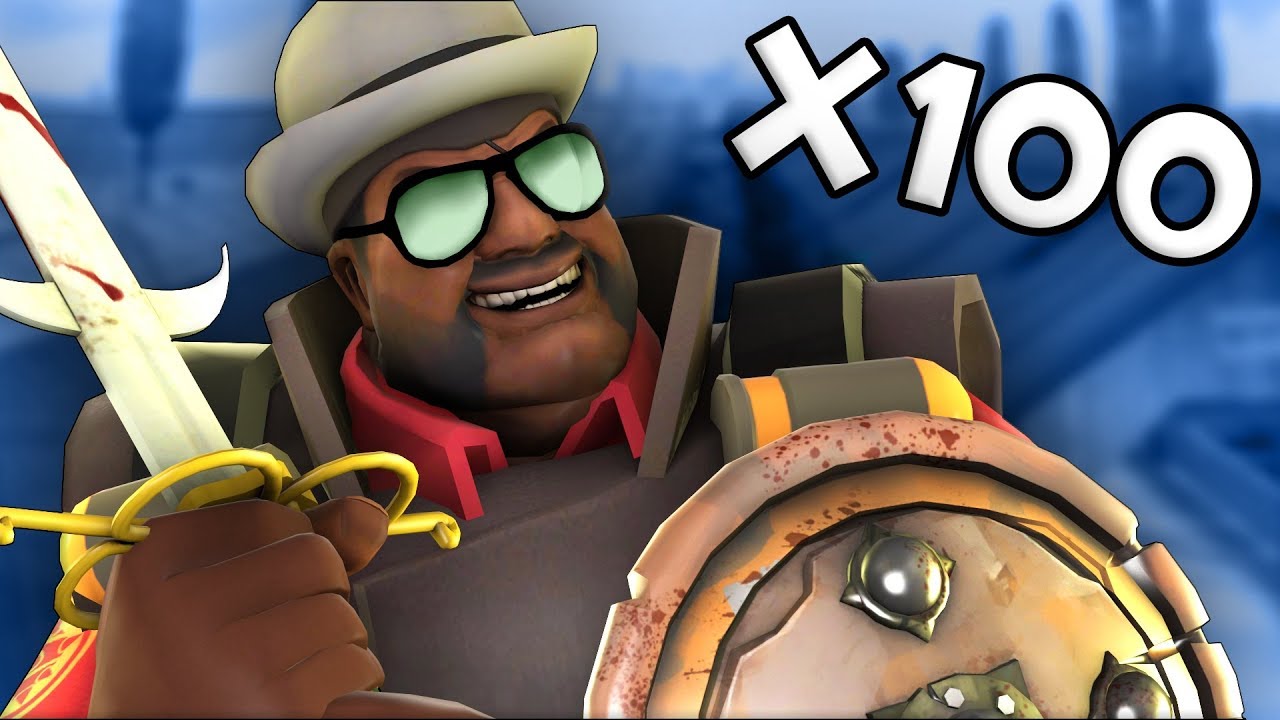 [TF2] 2Fort but it's a x100 server and the map is SUPER LONG! - YouTube