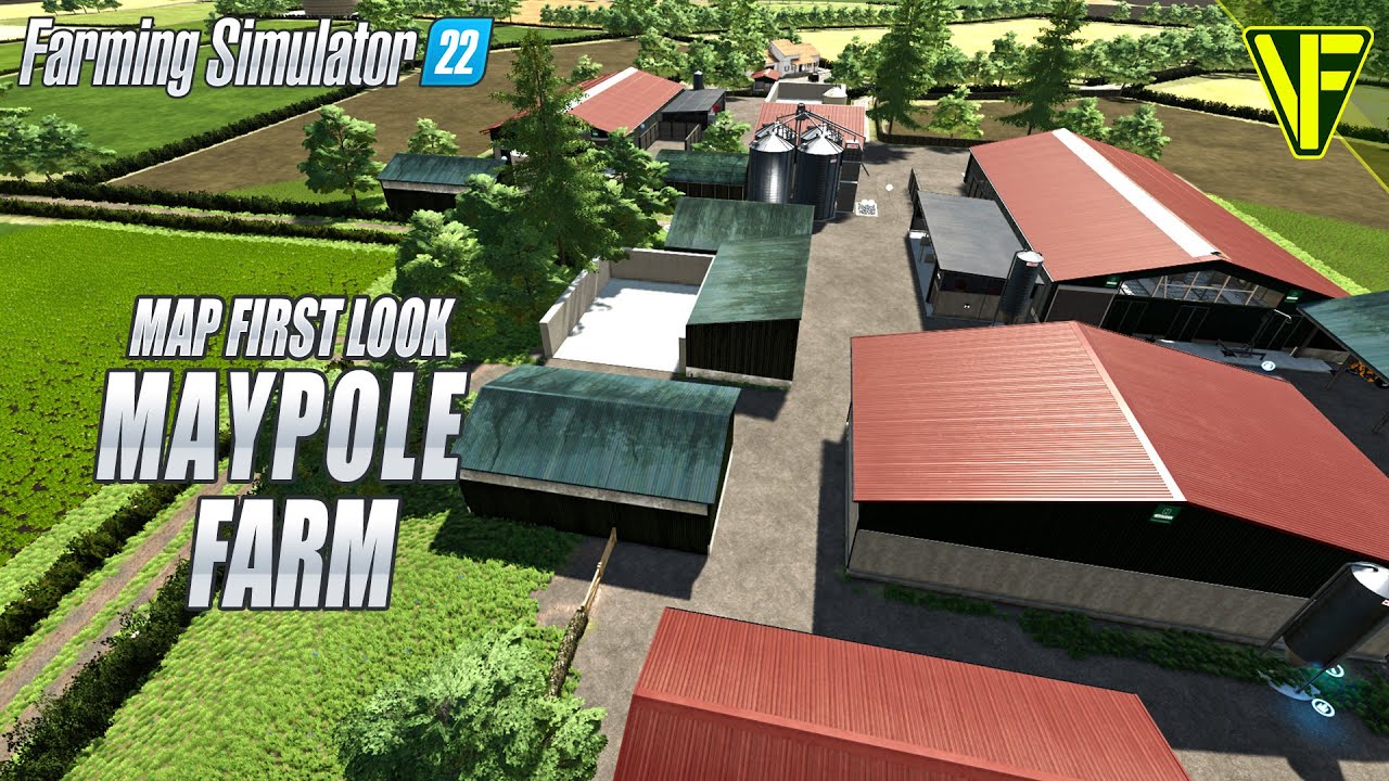 Maypole Farm For Farming Simulator 22 | Map 1st Look - YouTube