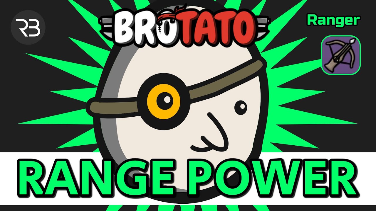 Unleash Ranged Power as a Ranger! - Brotato - YouTube