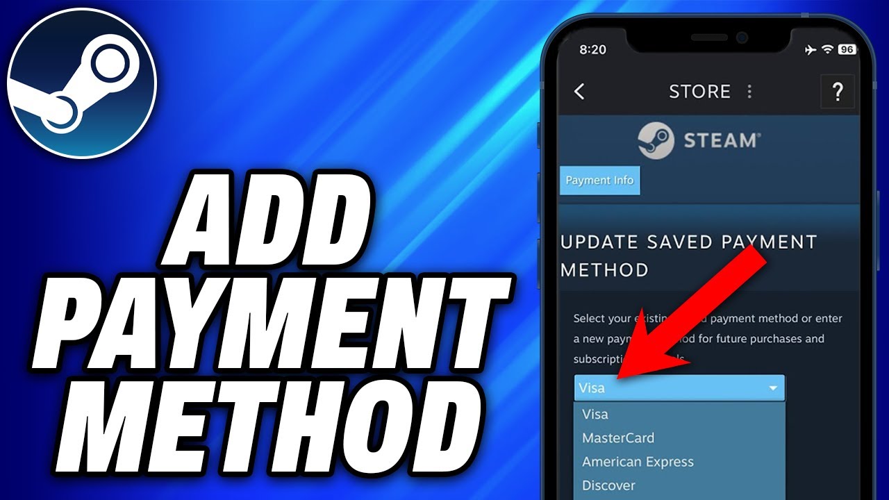 How To Add Payment Method On Steam (2025) - Easy Fix - YouTube