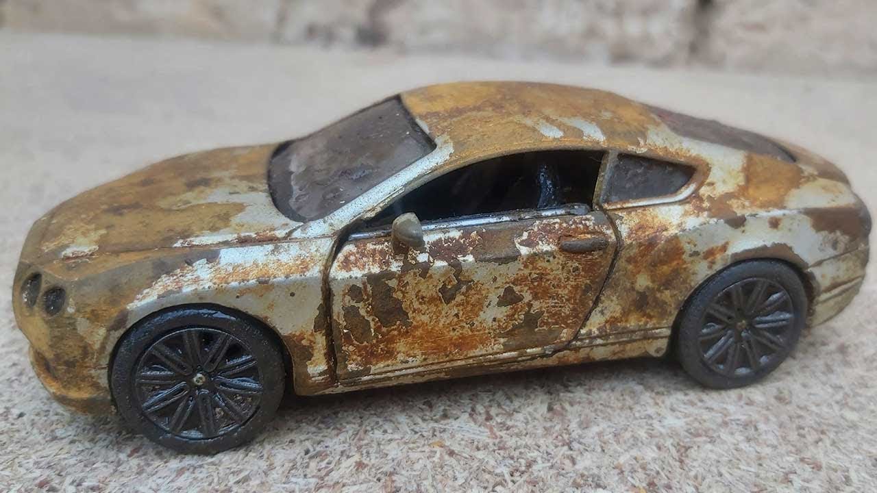 Fully Rusted Bentley Continental GT Car Restoration - YouTube