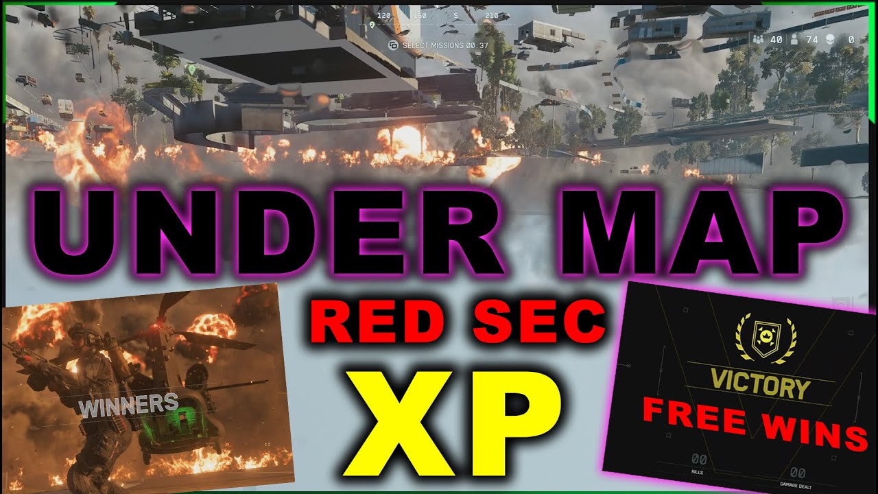 BF6: REDSEC: UNDER MAP GLITCH! SUPER EASY WINS! EASY XP! how to go ...