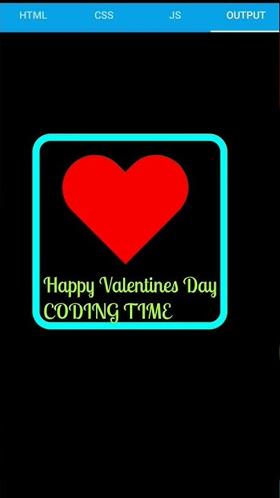 Valentines Day Wish In Coding Styles Valentinesday Shorts Youtube