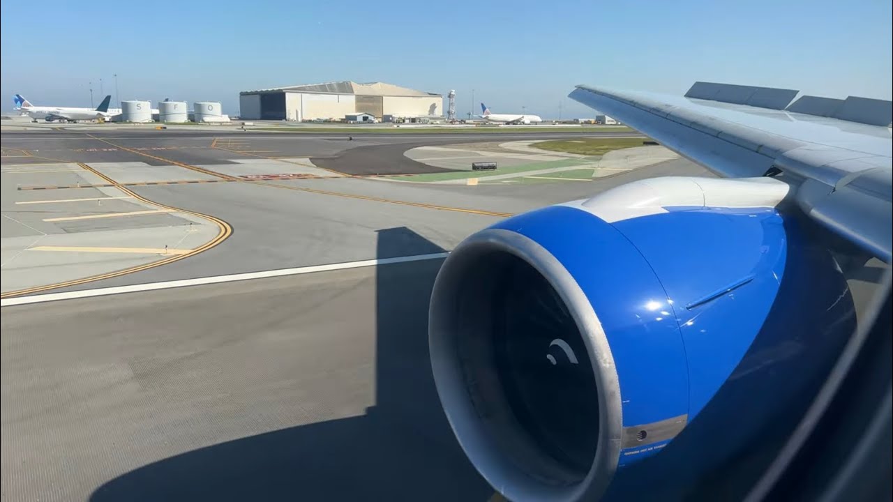 Gorgeous San Francisco Approach and Landing | 777-200 | United Airlines ...