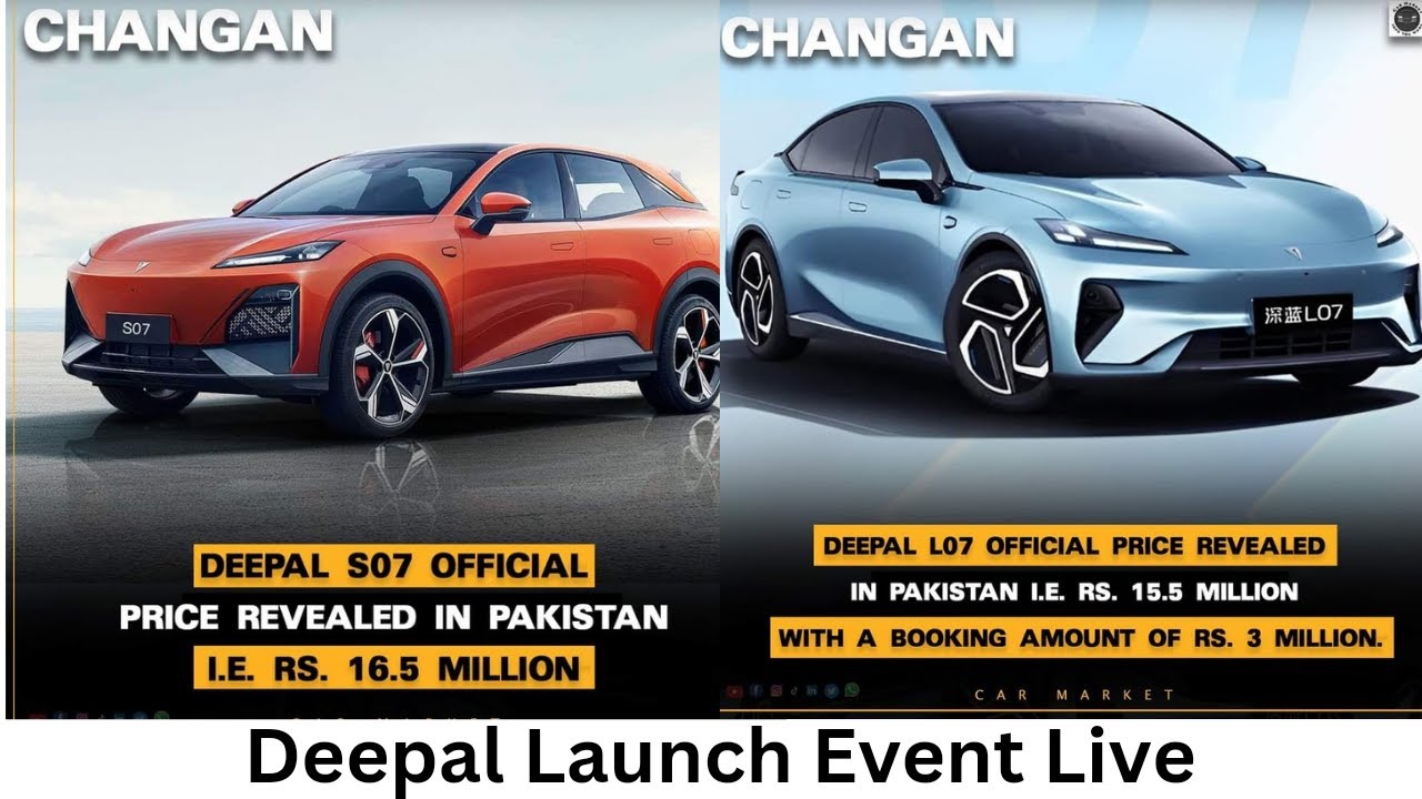 Deepal Launch Event || S07 & L07 || Changan EV || New Model 2024 || Mr Changan - YouTube