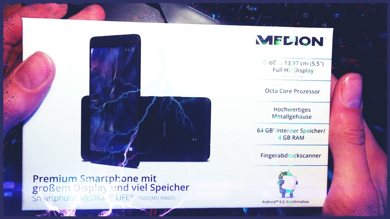 Medion x5520 Top Handy!!? | Review/Hands-on/unboxing - YouTube