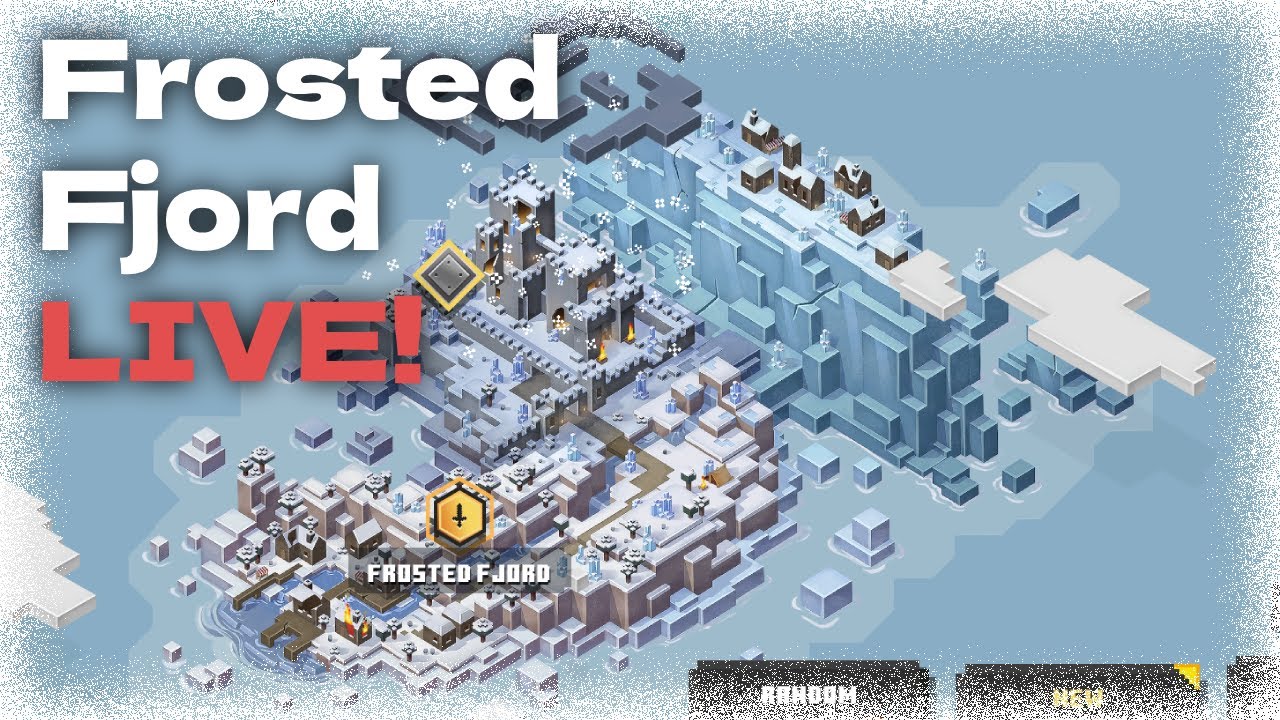 Frosted Fjord LIVE! Minecraft Dungeons - YouTube