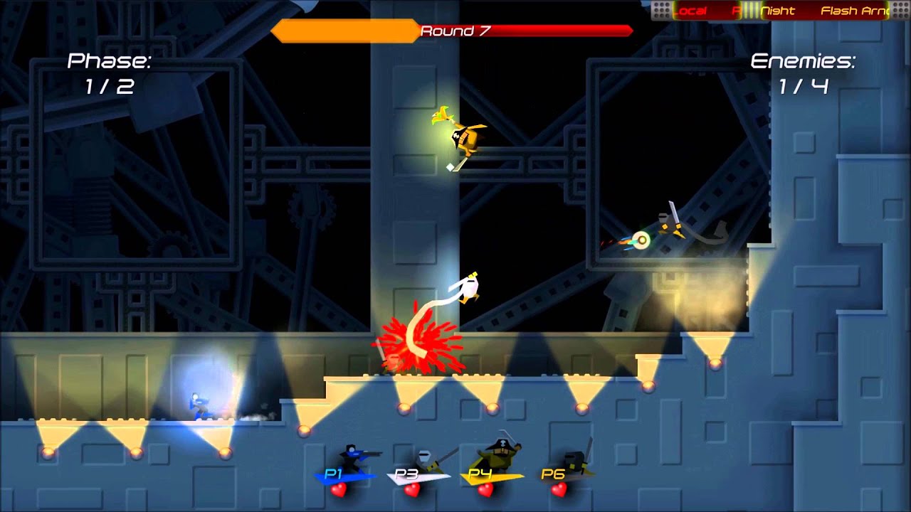 Blast Brawl 2 Bloody Boogaloo - Wave Mode Gameplay - YouTube