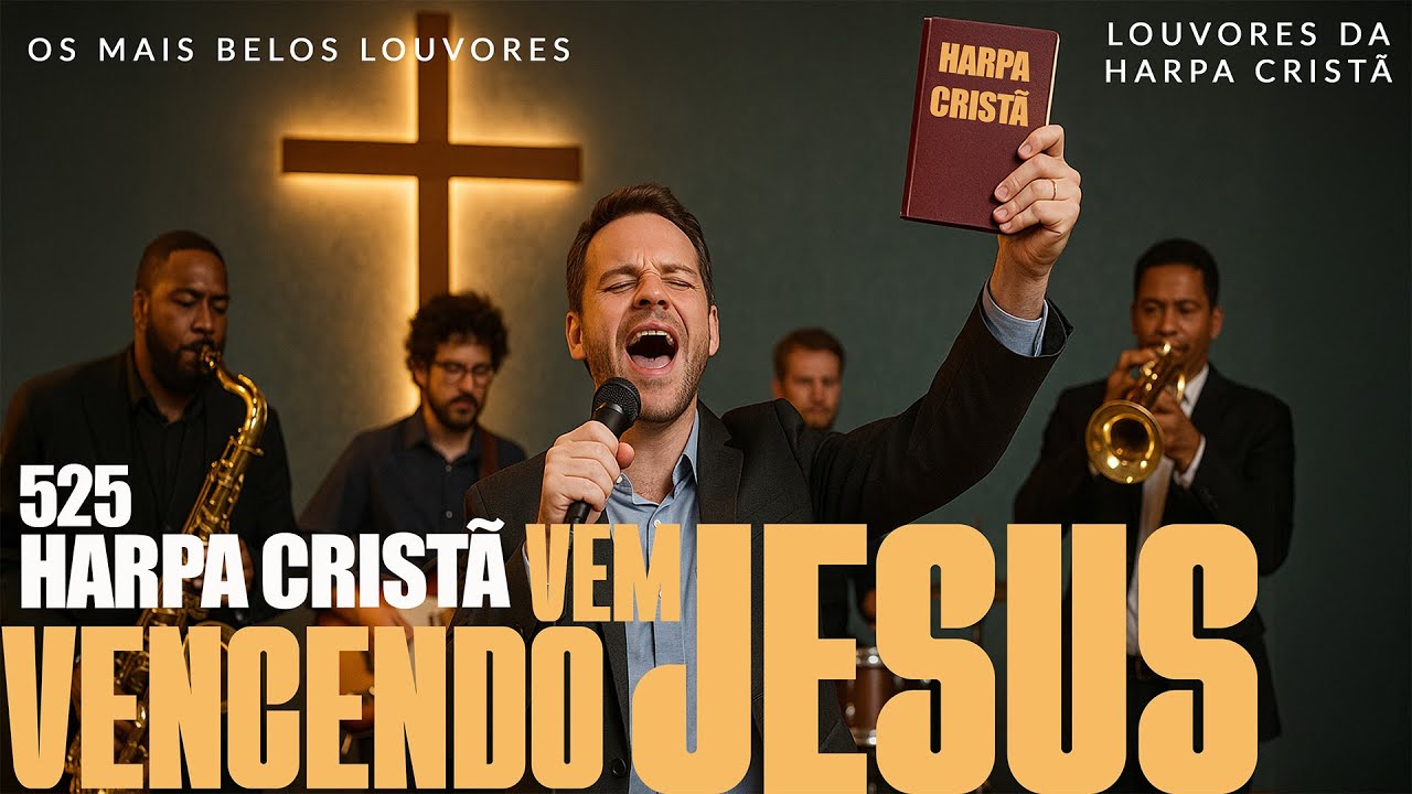 JAZZ SOUL GOSPEL 🔥 Vencendo Vem Jesus 🎺 525 Harpa Cristã - Gospel Jazz ...