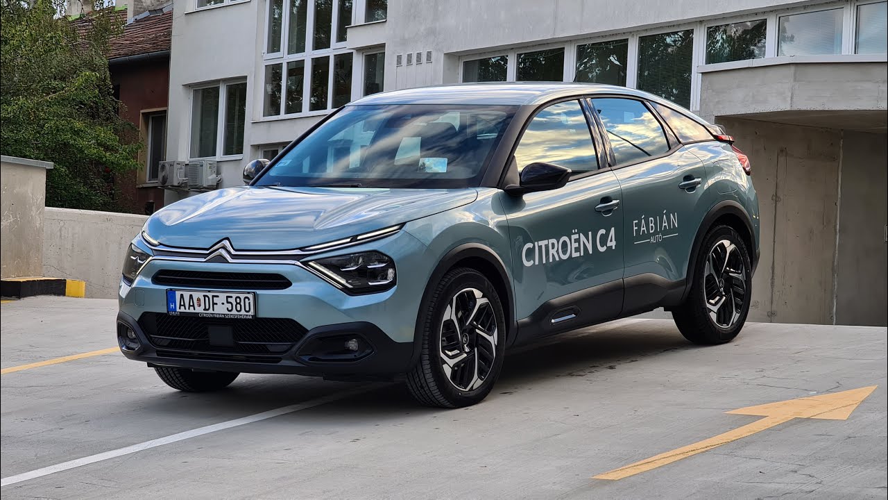 Citroën C4 Feel Plus 1.2 PureTech 130 Iceland Blue - YouTube