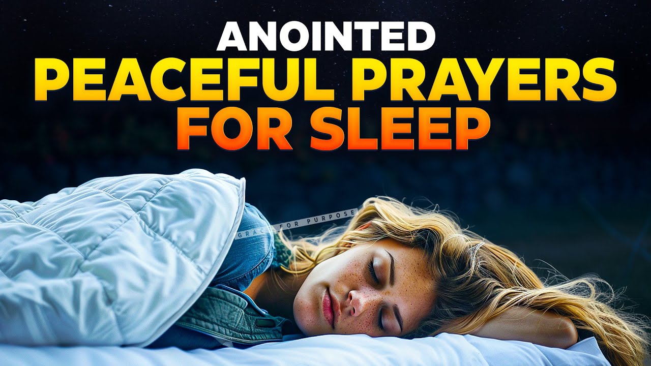 Best Prayers To Fall Asleep Blessed | Peaceful Bedtime Bible Sleep Talk ...