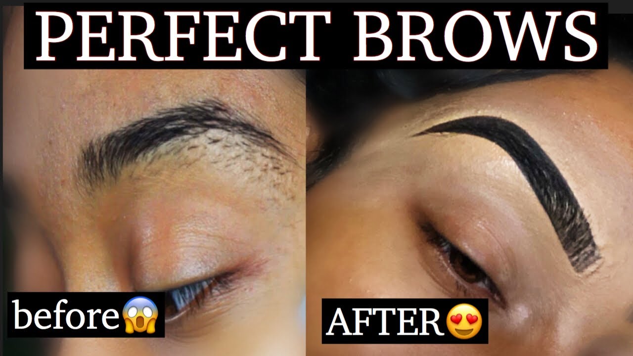 PERFECT EYEBROW TUTORIAL | STEP BY STEP - YouTube