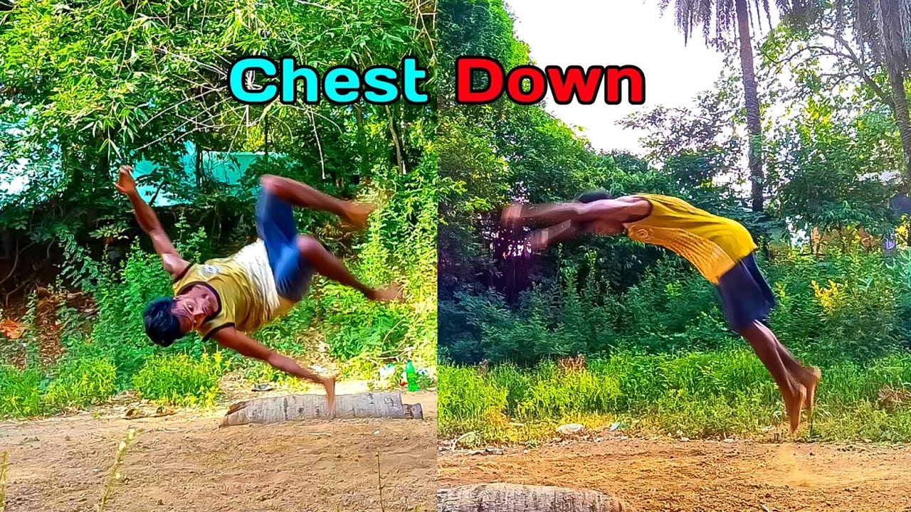 Trying To FIX 😡"Chest Down" Problem In Front Flip - YouTube