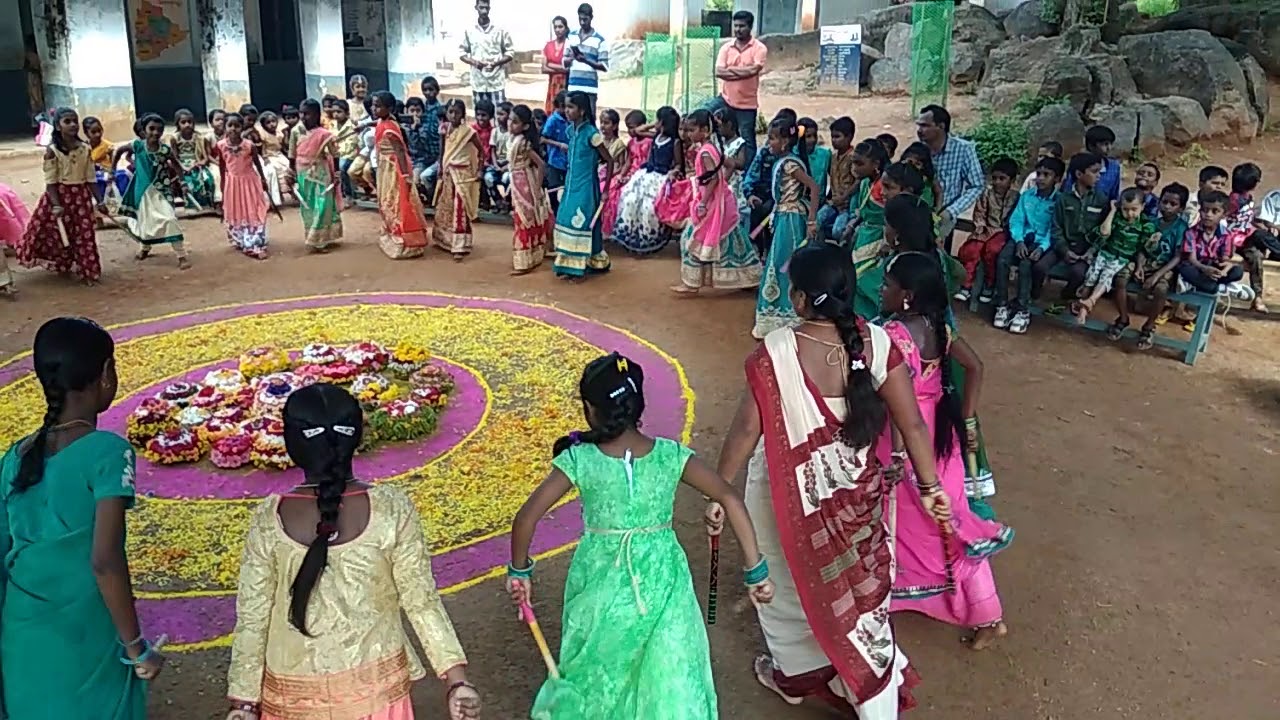 MPPS velgatoor bathukamma celebrations 2019 - YouTube