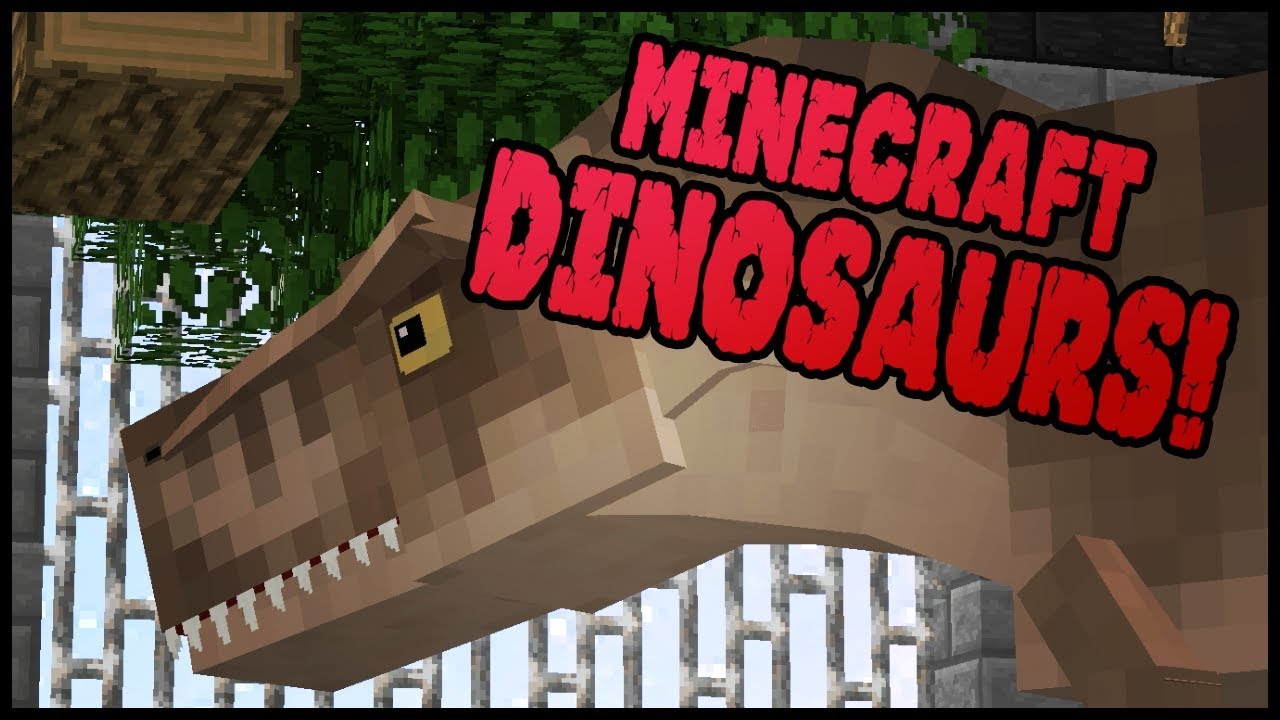 Minecraft Dinosaurs! || 497 || T.rex Viewing Dome! - YouTube