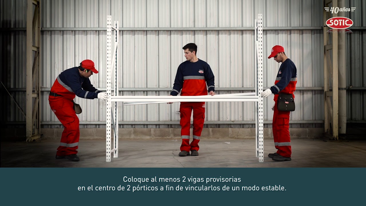 Rack Liviano SOTIC, Instructivo de montaje paso a paso. - YouTube