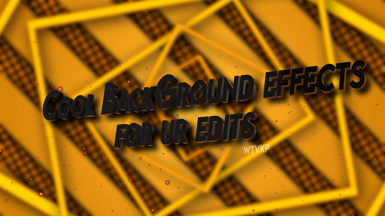 How To Create Cool Background For Your Edits | After Effects - YouTube