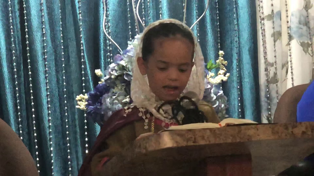 Rosa Pérez- La Niña Profeta Nani .. predicando 2019 - YouTube