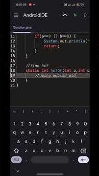 java program to find LCM, HCF of 2 numbers - YouTube