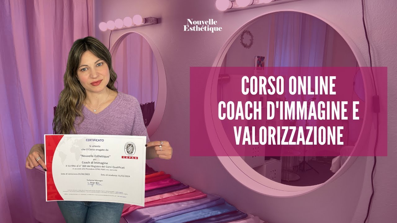 Corso coach immagine online - YouTube