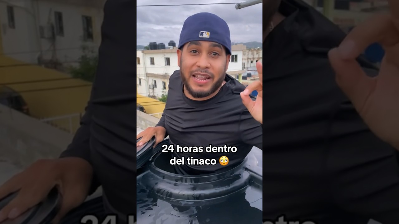 24 horas en un tinaco 😳😳 - YouTube