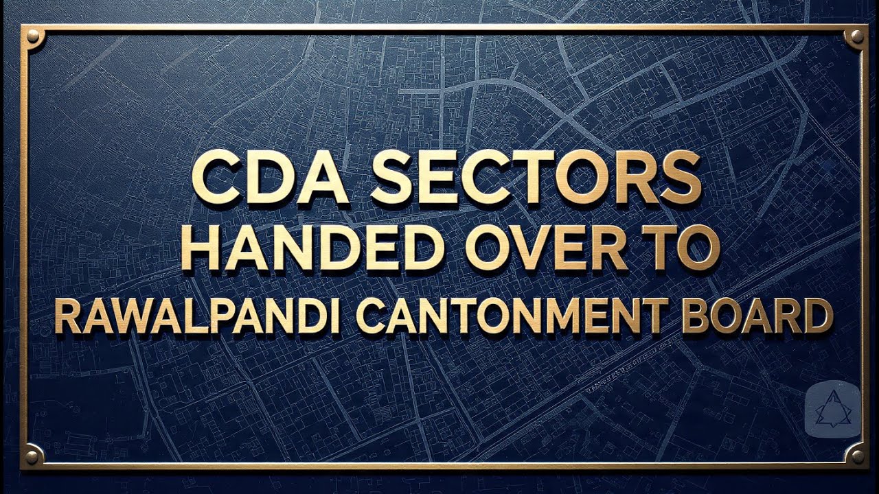 Islamabad Areas to Join Rawalpindi Cantonment — High Court Challenge ...
