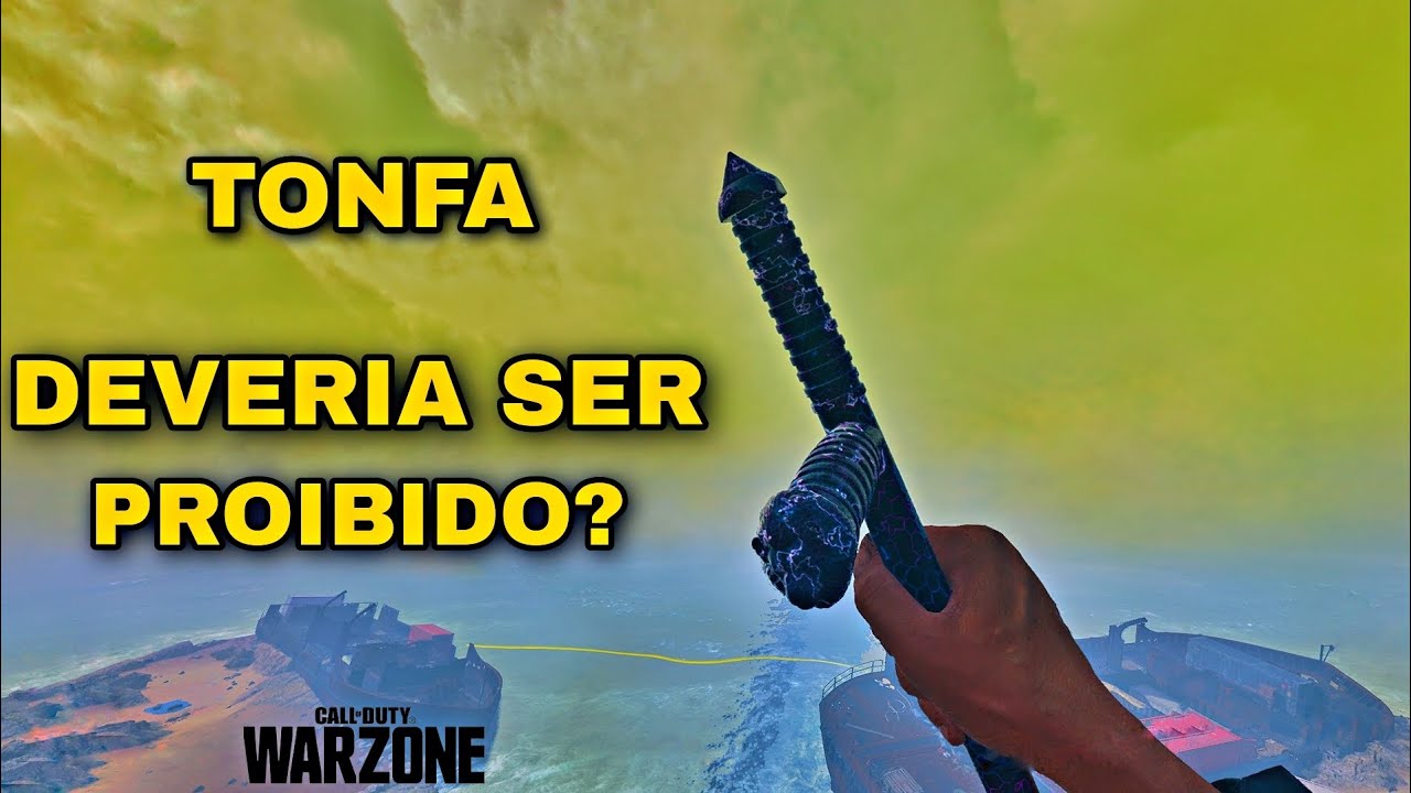 TONFA é a ARMA MELEE/CORPO A CORPO mais FORTE do WARZONE!? - YouTube