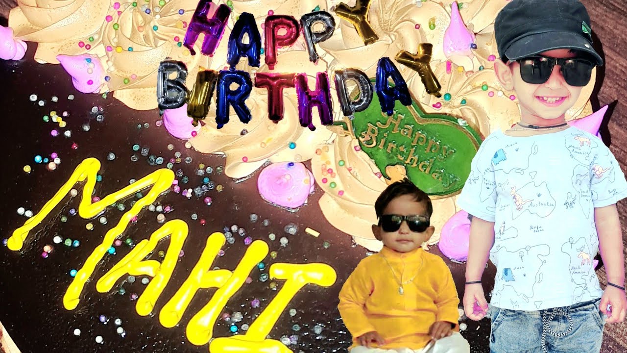Mahi 2nd happy birthday celebration with family #birthday#happybirthday ...