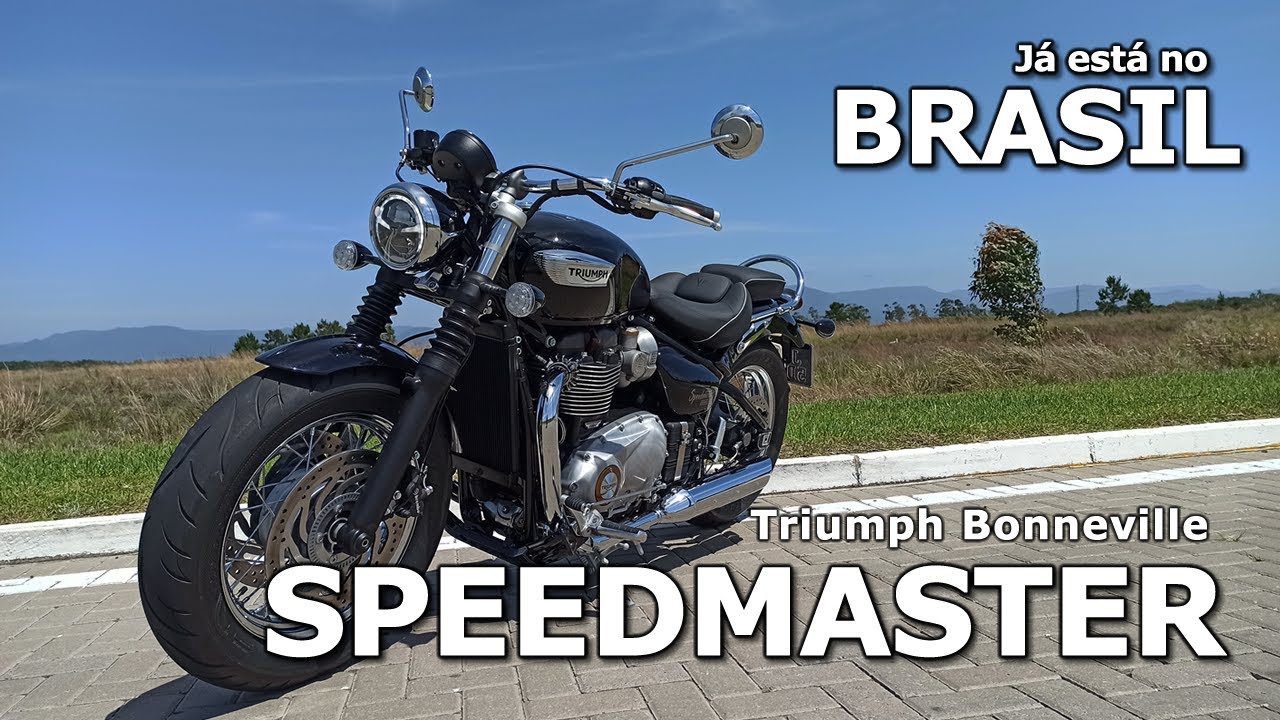 A SPEEDMASTER JÁ ESTÁ NO BRASIL - Triumph Bonneville Speedmaster - YouTube