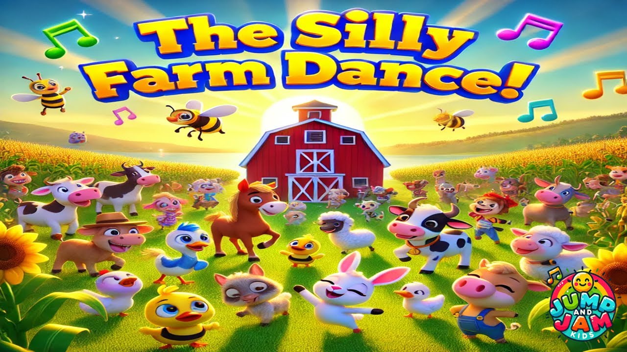 🕺🎵 "The Silly Farm Dance | Fun Animal Song for Kids!" - YouTube