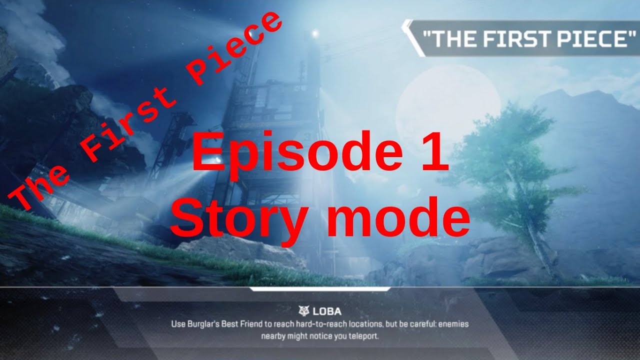 Apex Legends story mode Episode 1 (First Piece) - YouTube