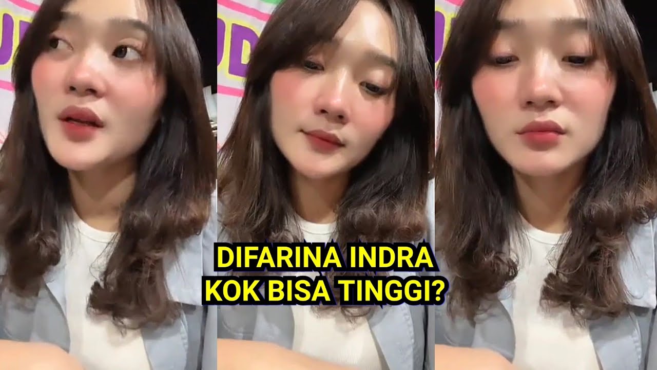 JAWABAN DIFARINA INDRA SAAT DITANYA : MBAK DIFARINA INDRA KOK BISA TINGGI? - YouTube