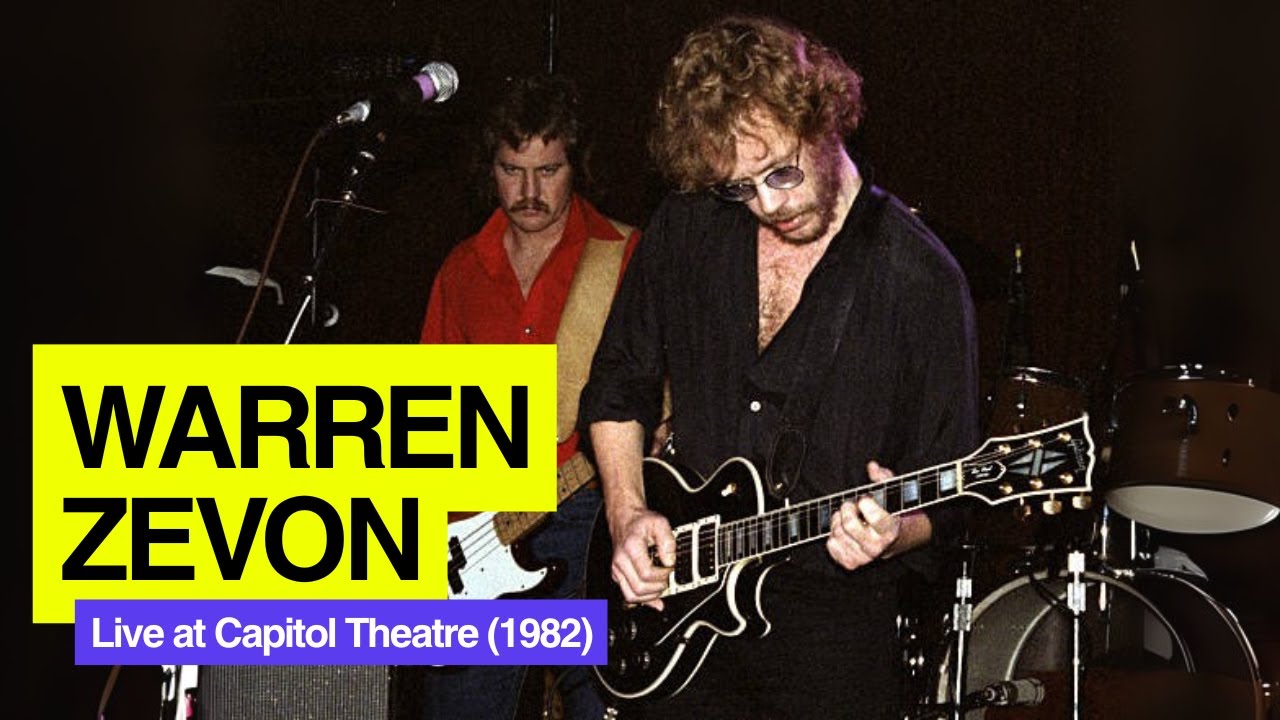 Warren Zevon - Full Concert [HD] | Live at Capitol Theatre (1982) - YouTube