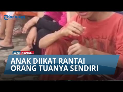 SEORANG BOCAH KABUR DARI RUMAH DENGAN KEADAAN DIIKAT RANTAI