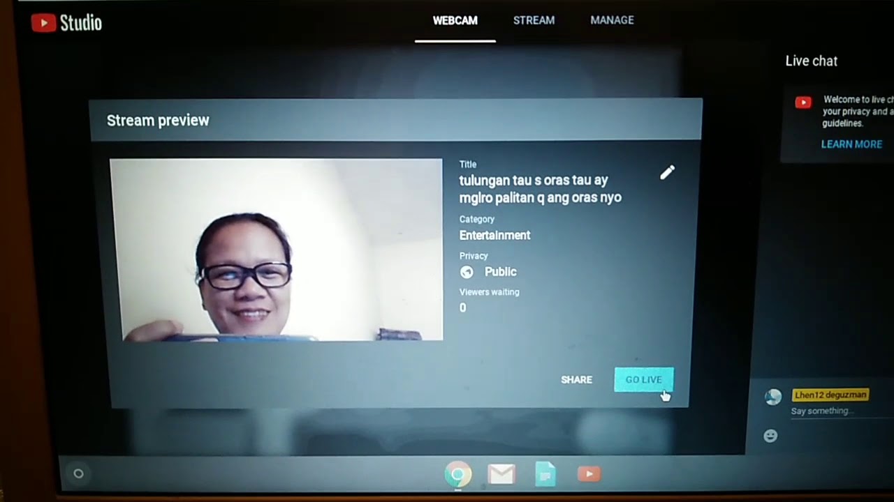direct live stream on youtube - YouTube