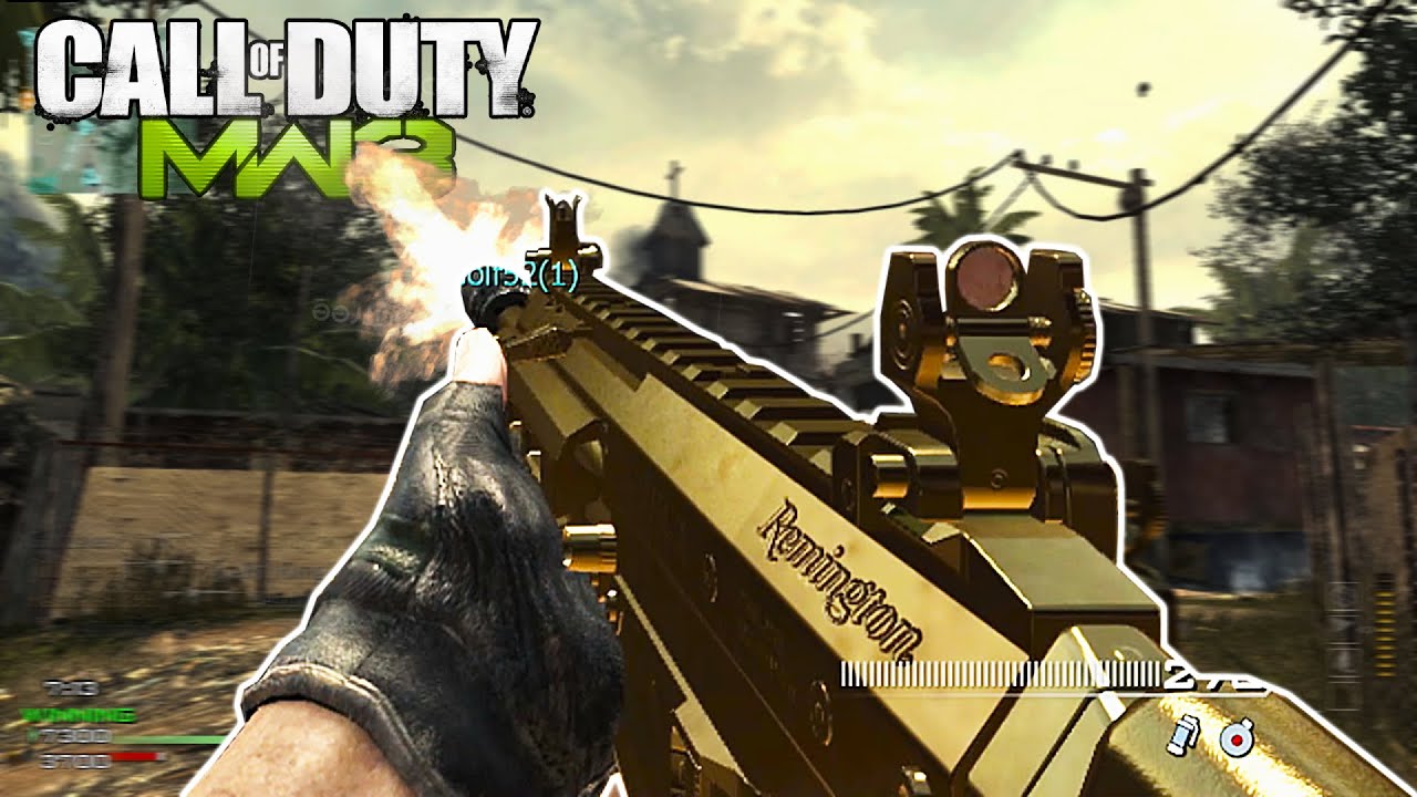 Call of Duty: Modern Warfare 3 ACR 6.8 gameplay on VILLAGE! (THROWBACK ...