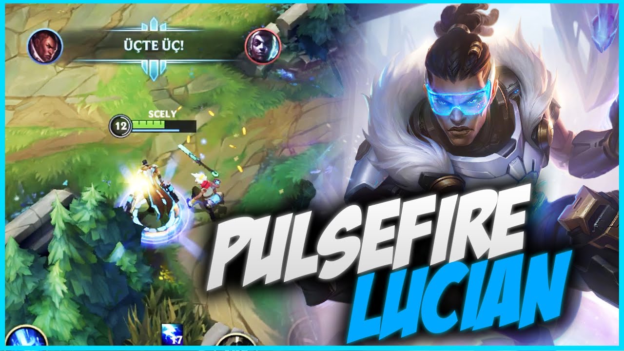 Lol Wild Rift: Pulsefire Lucian Skin Efekleri Harika !! - YouTube