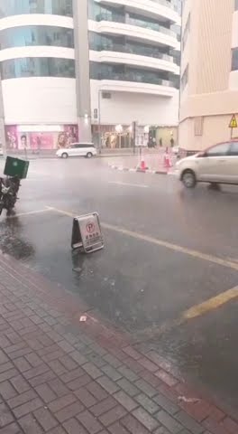 Rain Uae Dubai Rainy season - YouTube