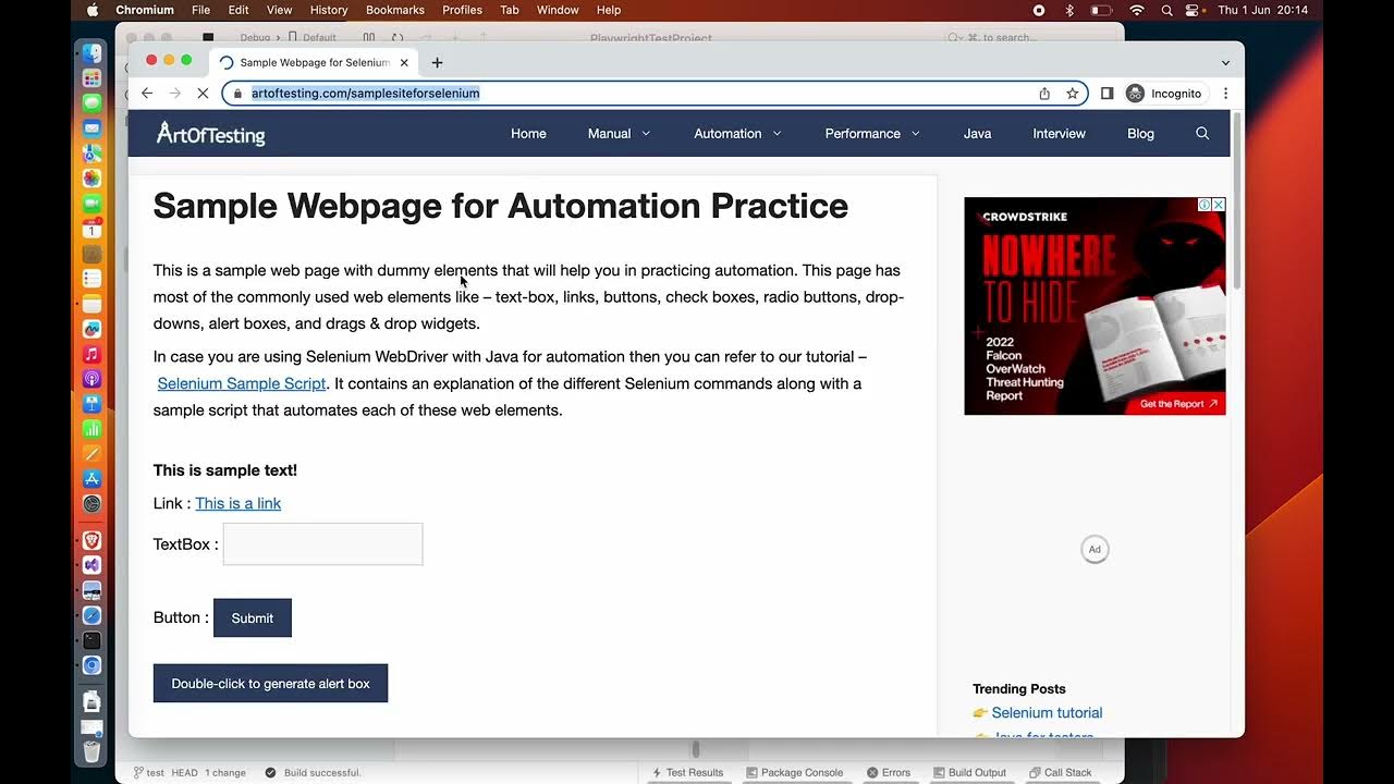 #12: Drag and Drop Functionality in Playwright using Visual Studio # ...