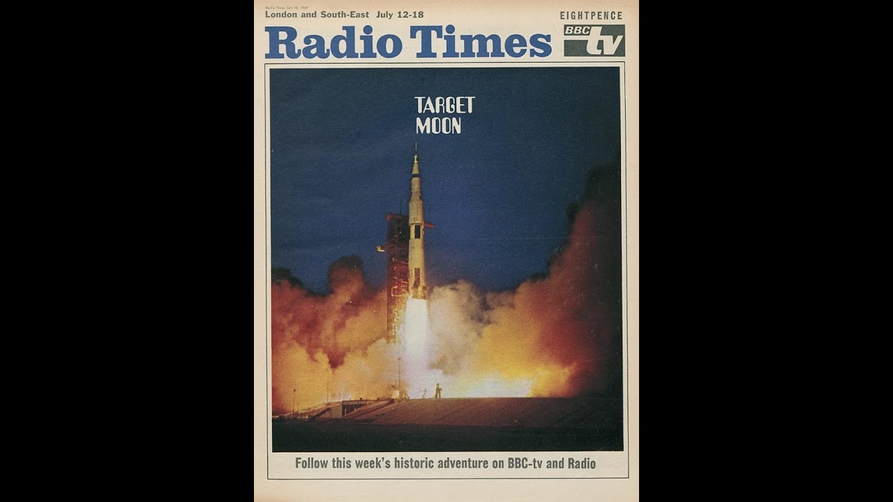 Apollo 11 (rare audio recording of BBC-1 Moon Landing broadcast, 21 ...