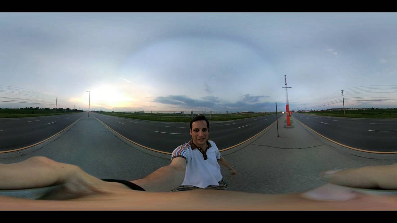 360° Plane landing at Pearson Airport, Toronto, Canada - YouTube