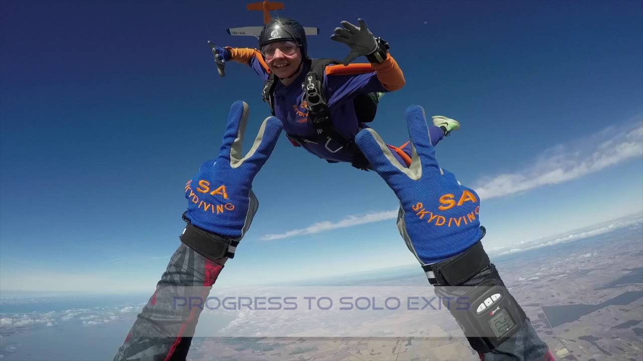 SA Skydiving, Adelaide - Learn, Develop, Excel, AFF Solo Skydiving ...