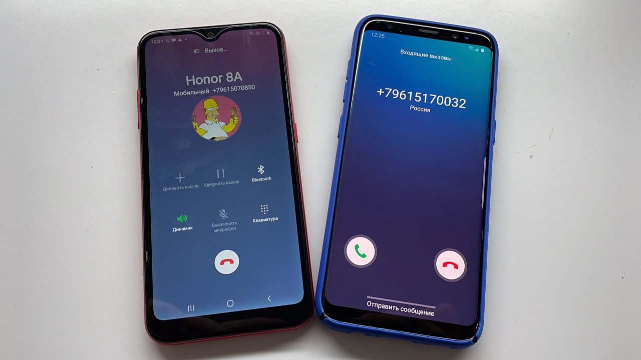 Samsung Galaxy A01 Incoming Call S8 Samsung - YouTube
